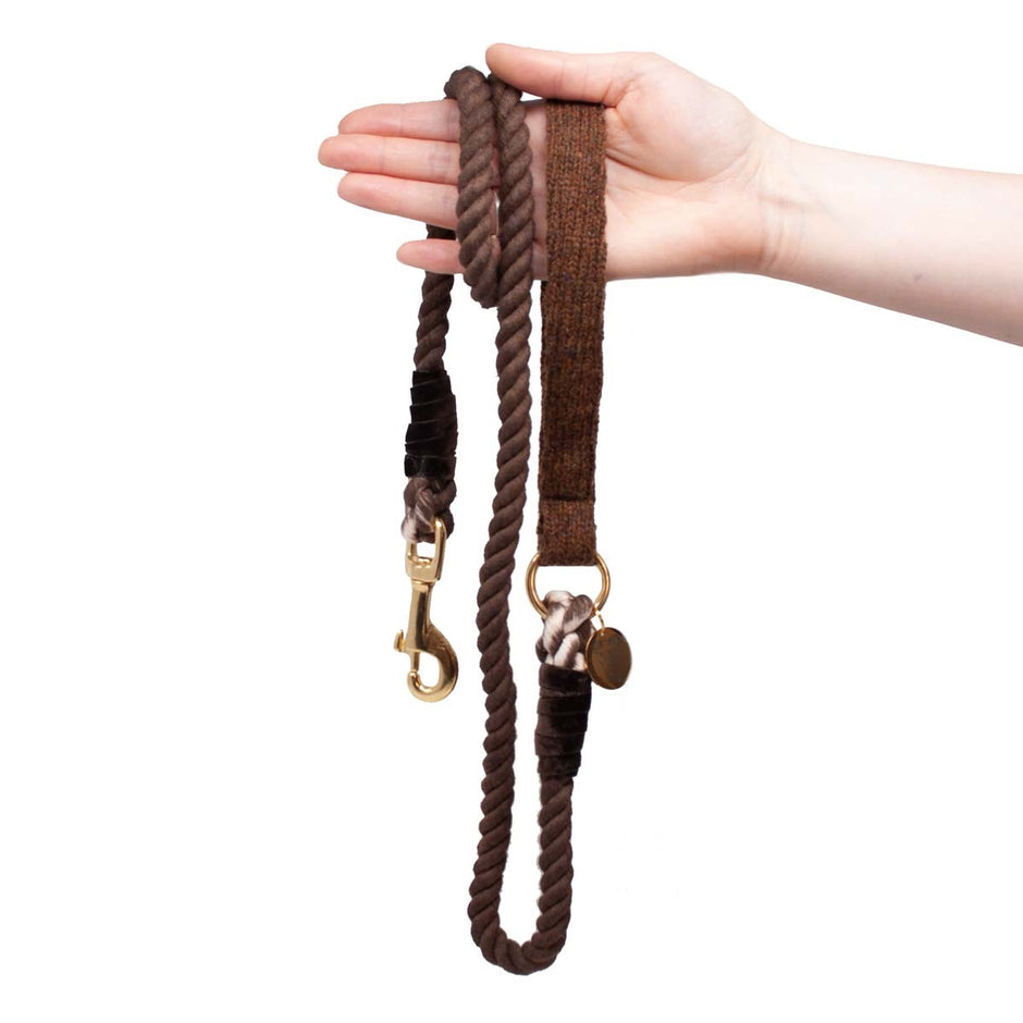 Rope Dog Leads | Luxury Dog Products | Stocky & Dee